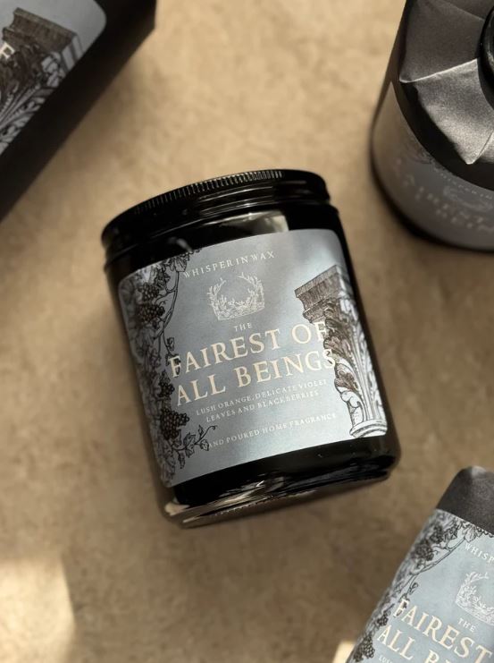The Fairest Of All Beings Candle – Starfall Books