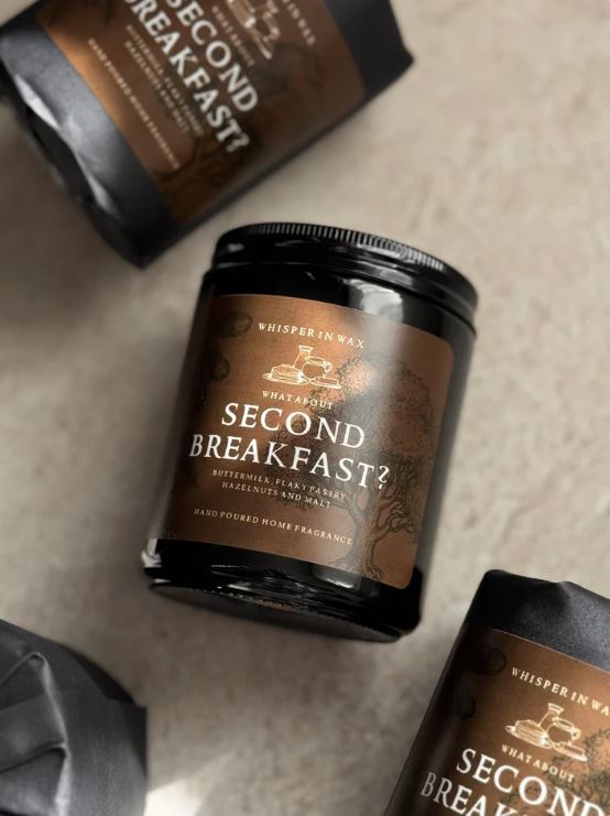 Second Breakfast Candle – Starfall Books